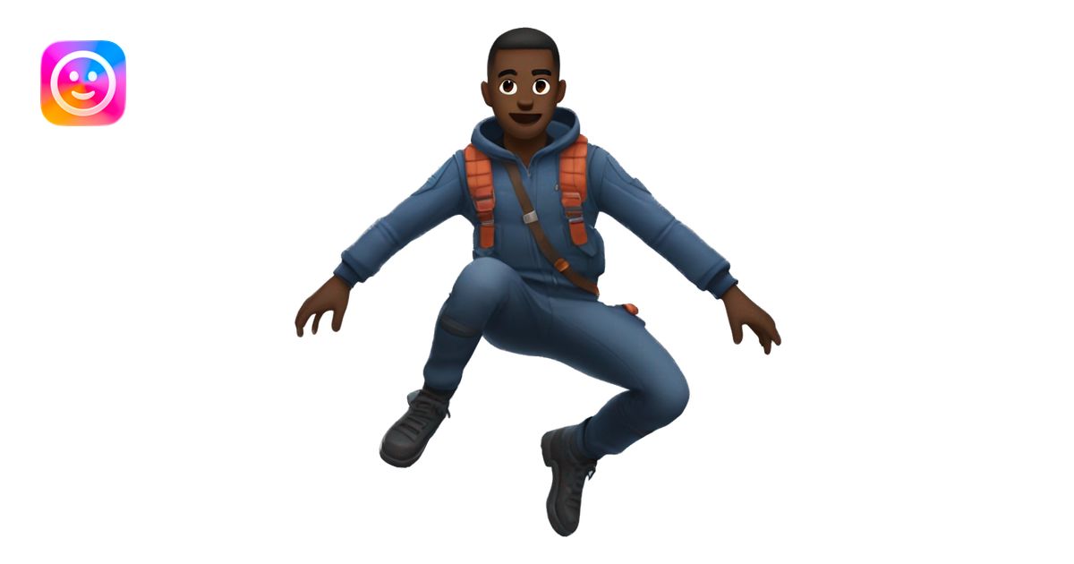 Valorant Jett jumping emoji | AI Emoji Generator