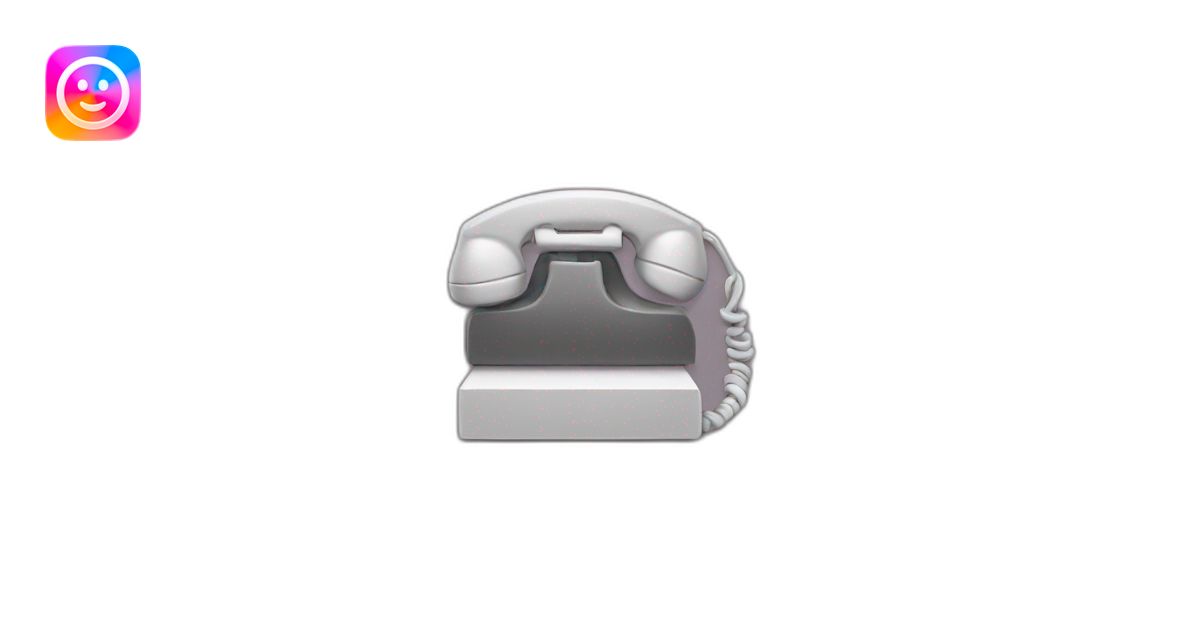 hotline emoji | AI Emoji Generator