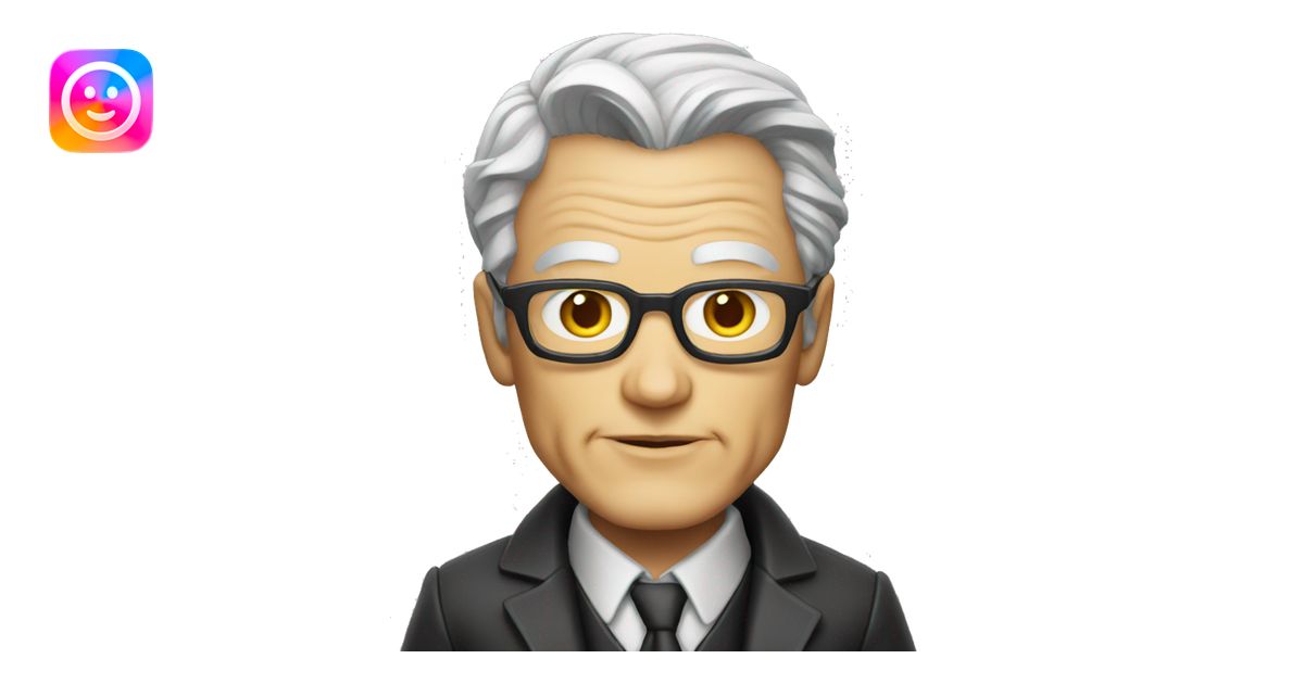 Professor X emoji | AI Emoji Generator