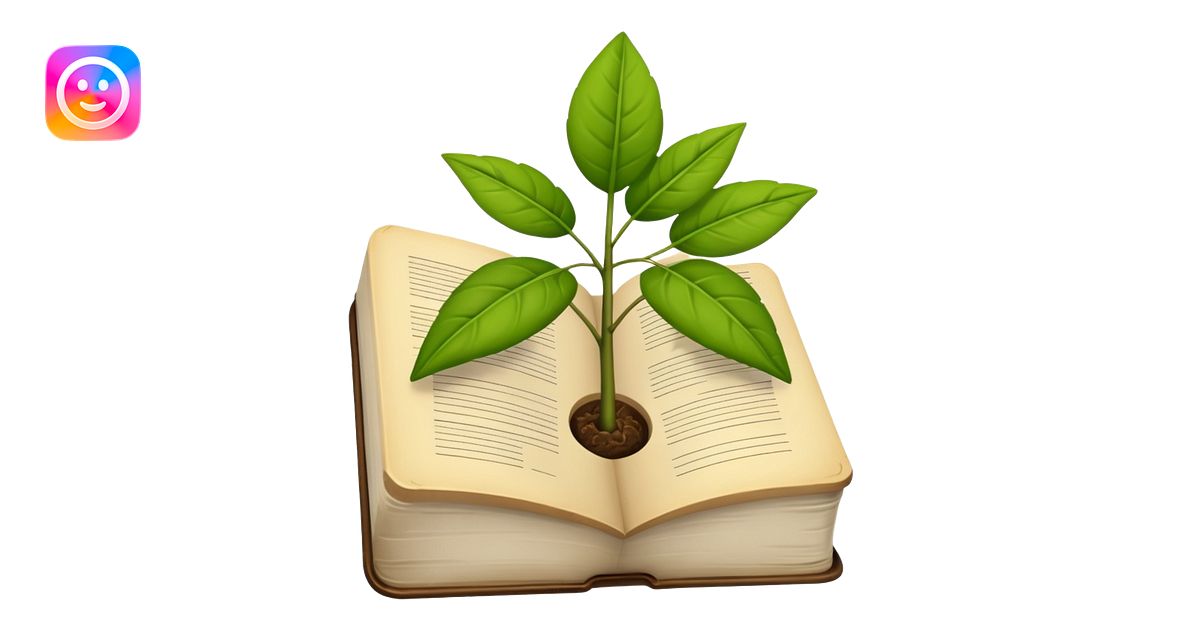 observation log with plant records. Transparent background emoji | AI ...