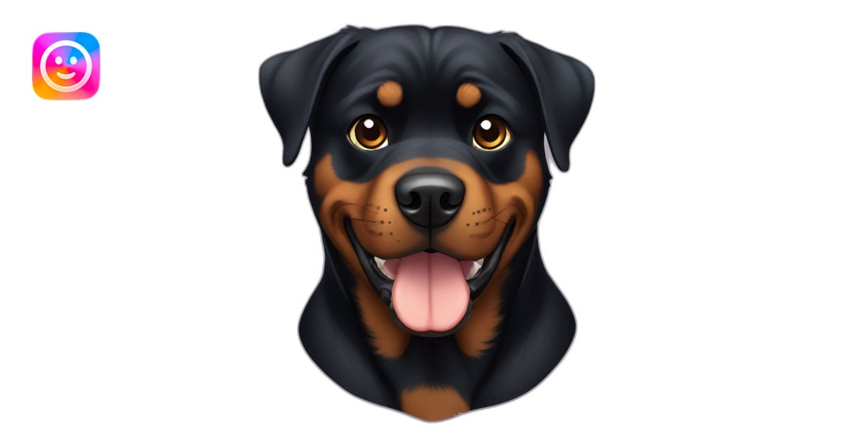 rottweiler emoji | AI Emoji Generator