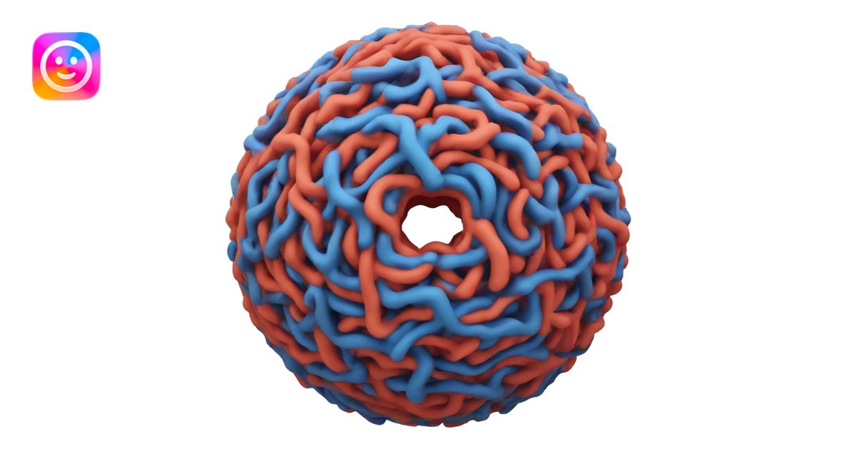 Hyperbolic Magnetic field emoji | AI Emoji Generator