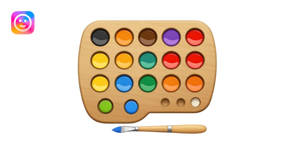 artist's palette emoji | AI Emoji Generator