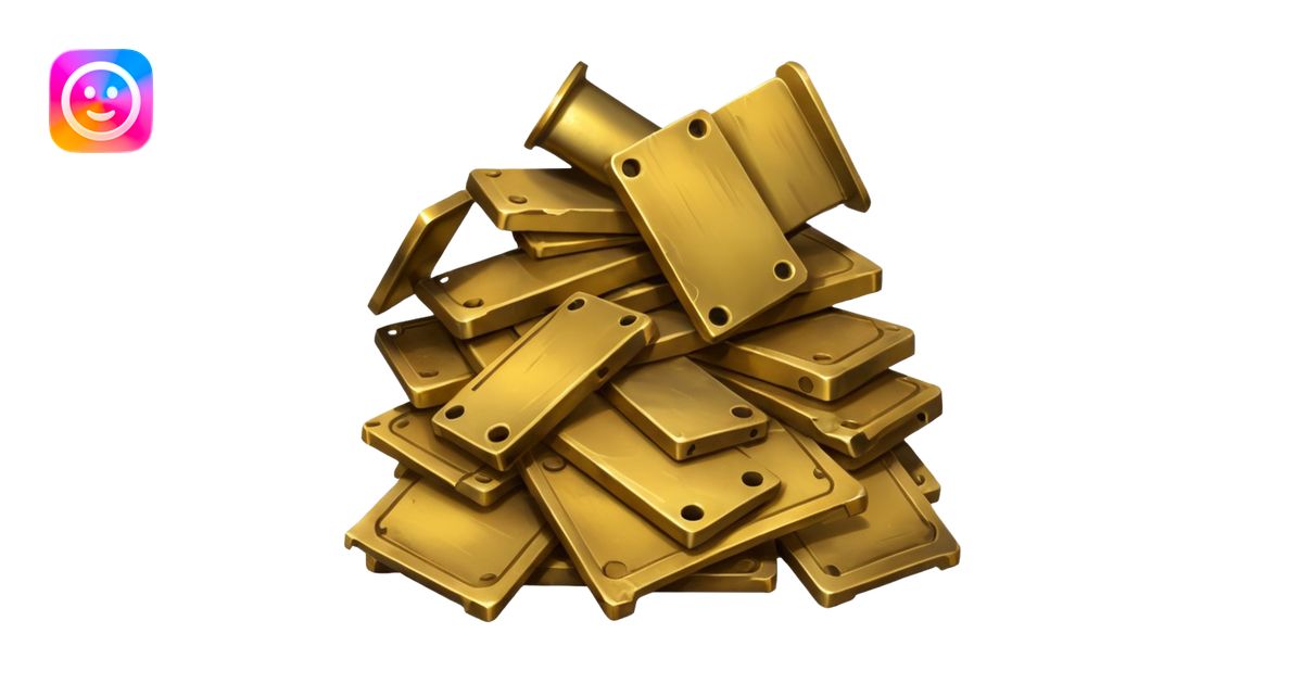 Brass scrap emoji | AI Emoji Generator