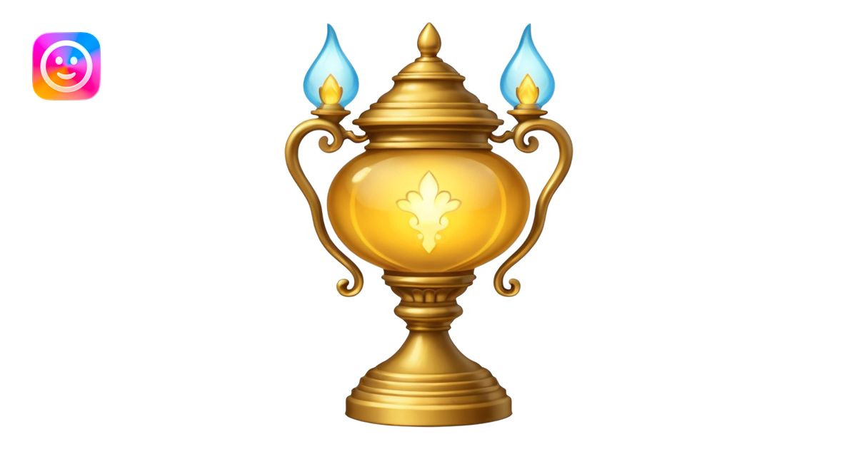 magical lamp emoji | AI Emoji Generator