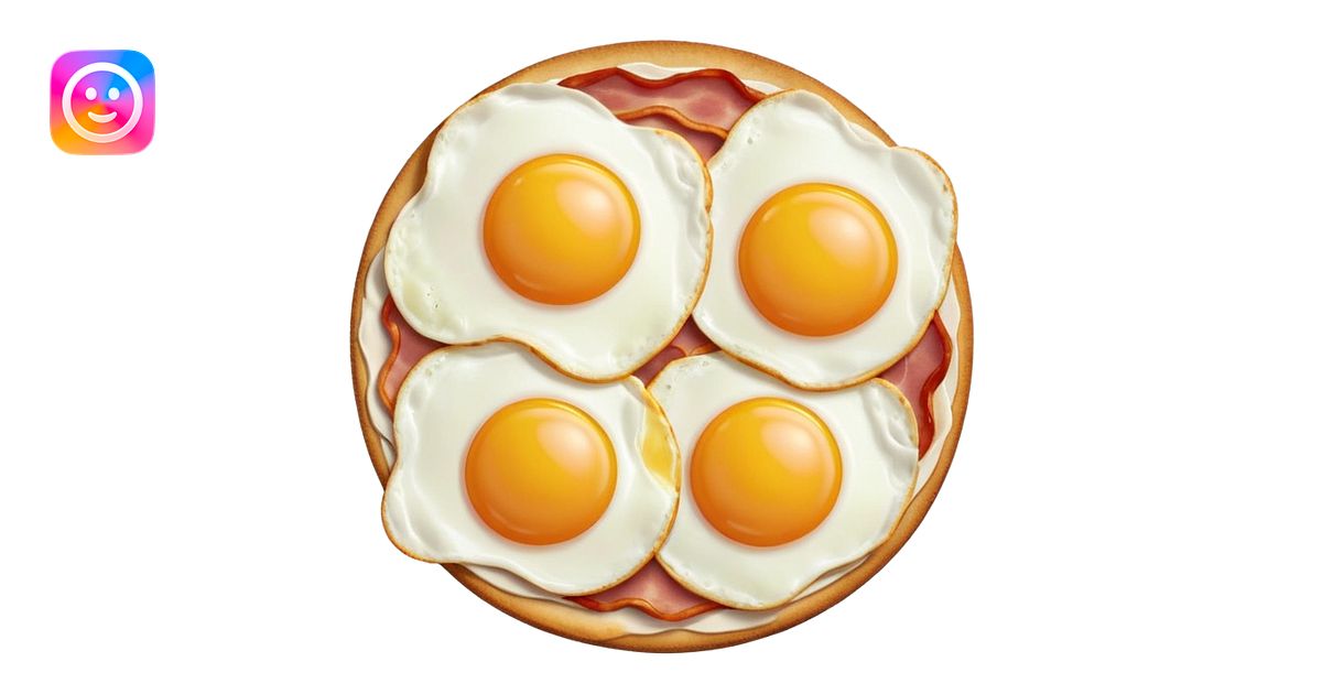 bacon eggs and ham emoji | AI Emoji Generator