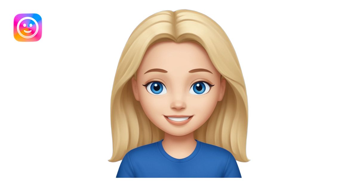 Bratz Cameron blue eyes, Blue eyes, dark blue shirt emoji | AI Emoji ...