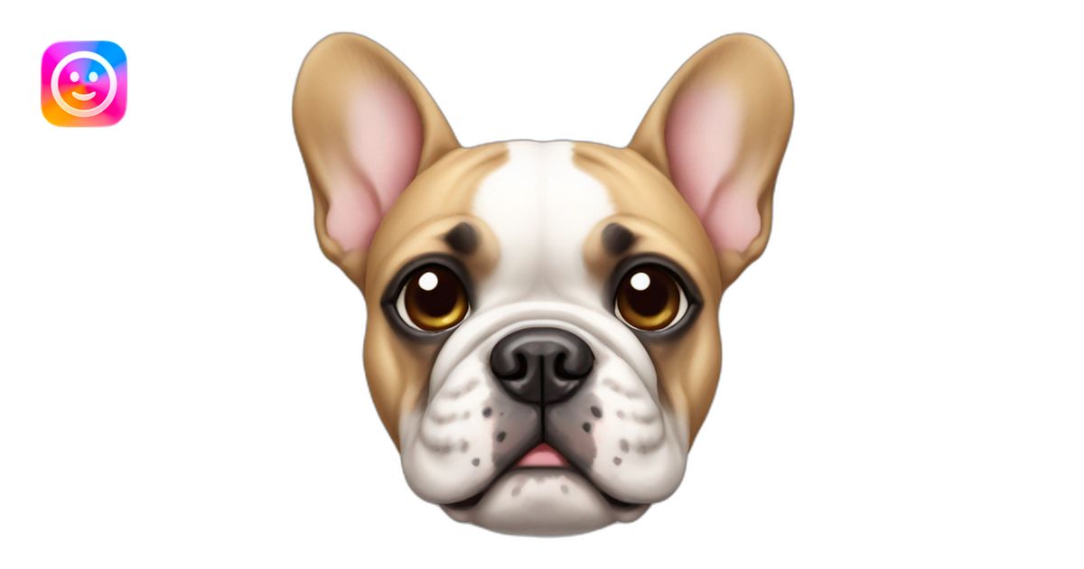 French Bulldog emoji | AI Emoji Generator