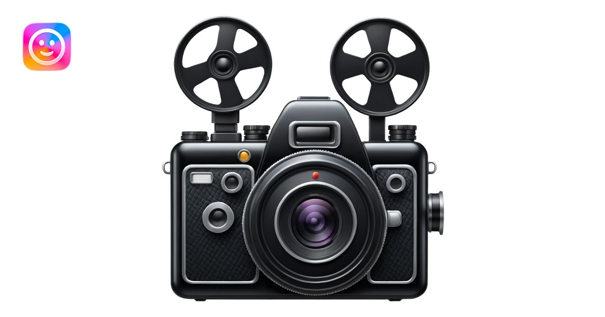 create a film camera emoji emoji | AI Emoji Generator