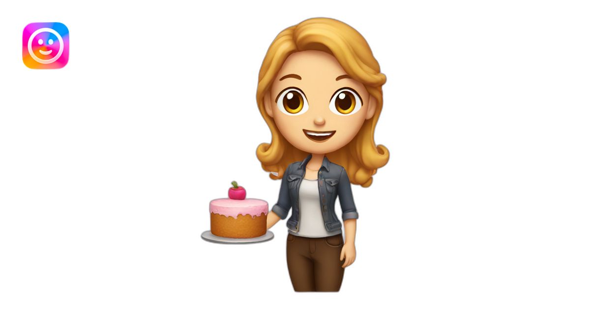 Molly cake emoji | AI Emoji Generator