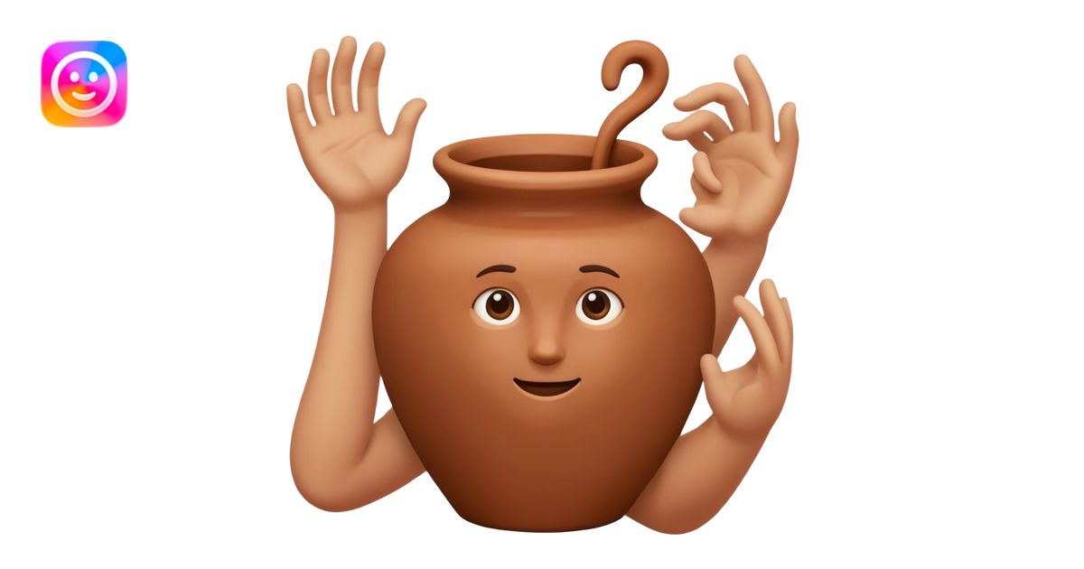 pottery gestures emoji | AI Emoji Generator