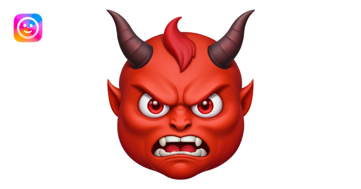 Evil emoji emoji | AI Emoji Generator