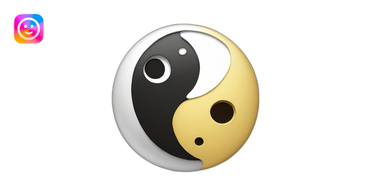 yin yang emoji | AI Emoji Generator