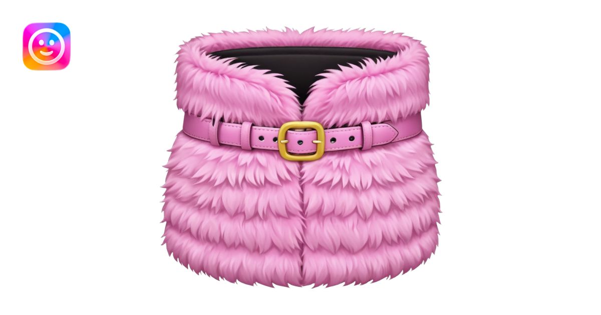 PINK BELT FURRY emoji | AI Emoji Generator
