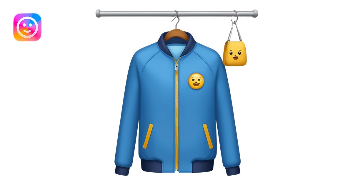 try on jacket customer changing room emoji | AI Emoji Generator