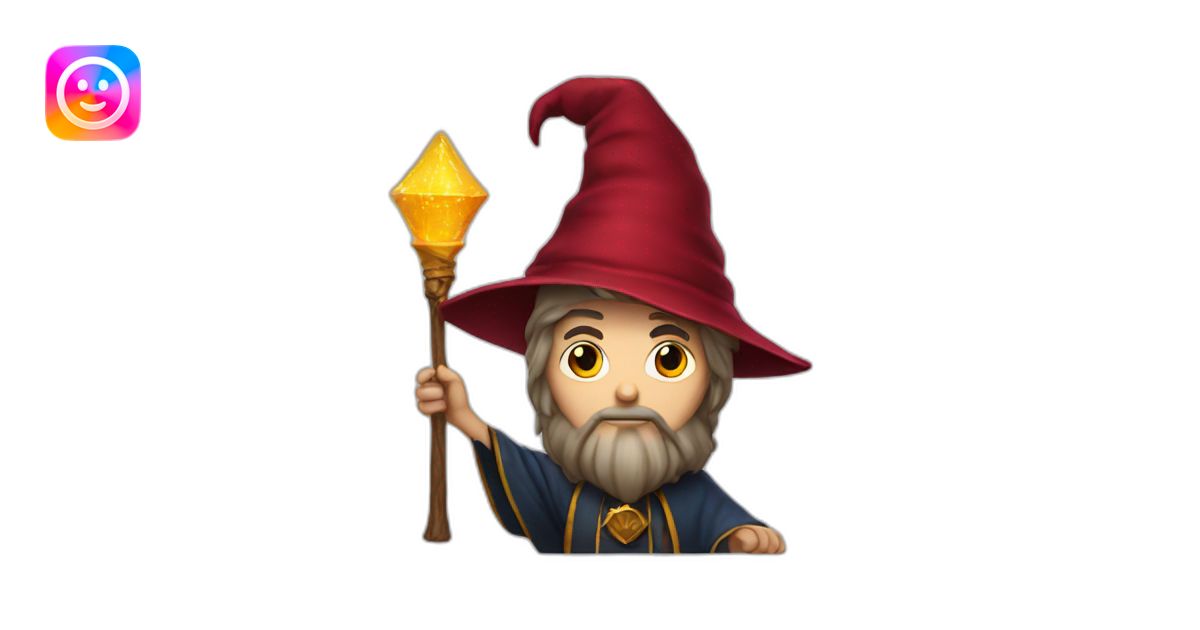 wizard with fez emoji | AI Emoji Generator