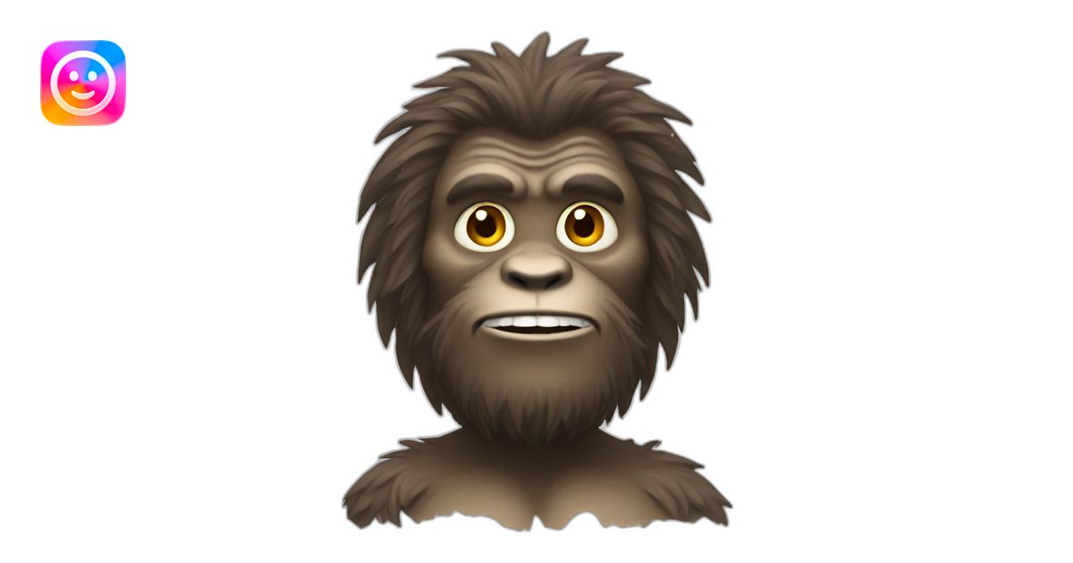 BigFoot emoji | AI Emoji Generator