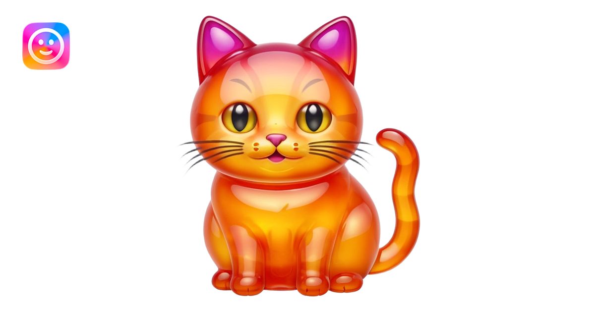 Jelly/jam jar cat emoji | AI Emoji Generator