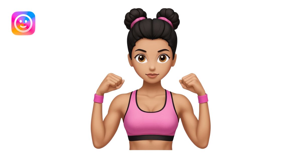 Caramel skinned toned female with a black bun for hair. Her eyes are a ...