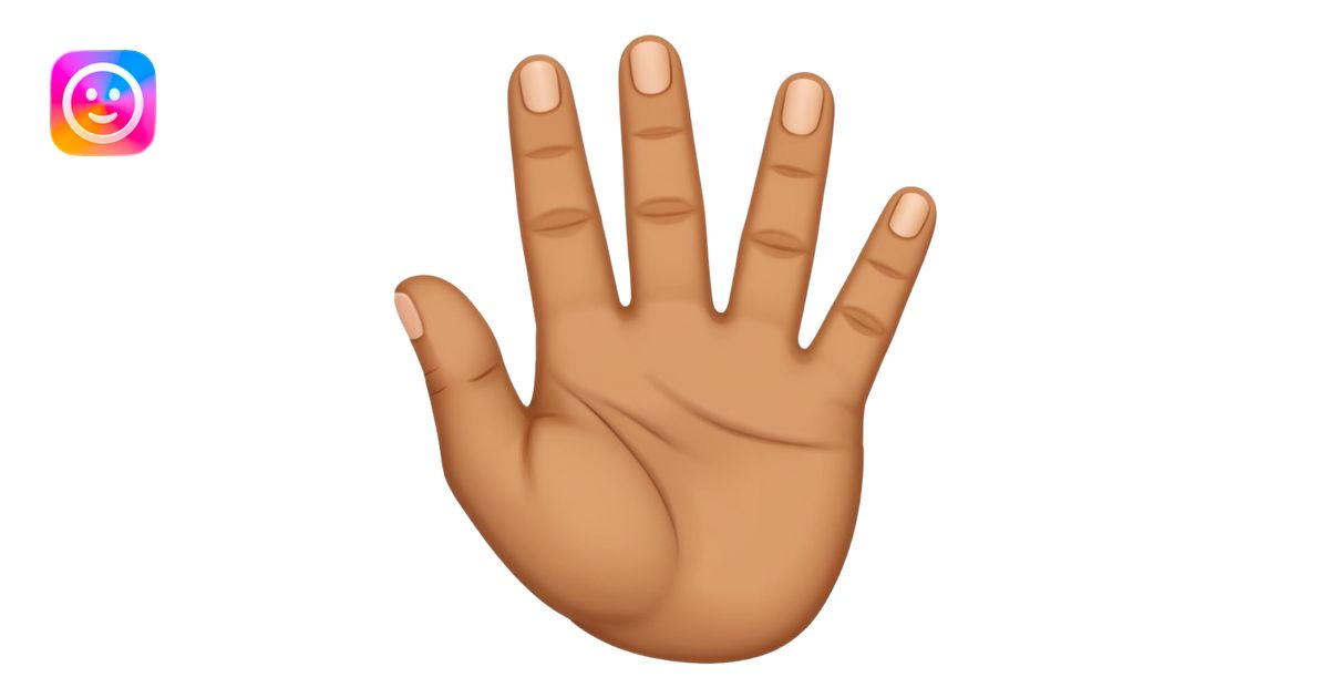 Hand sign for letter D emoji | AI Emoji Generator