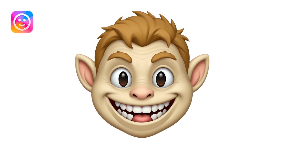 Troll face emoji | AI Emoji Generator