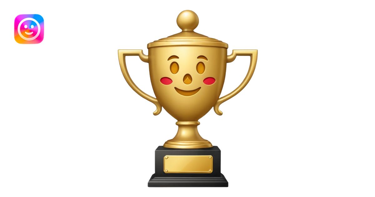 holiday theme trophy emoji | AI Emoji Generator