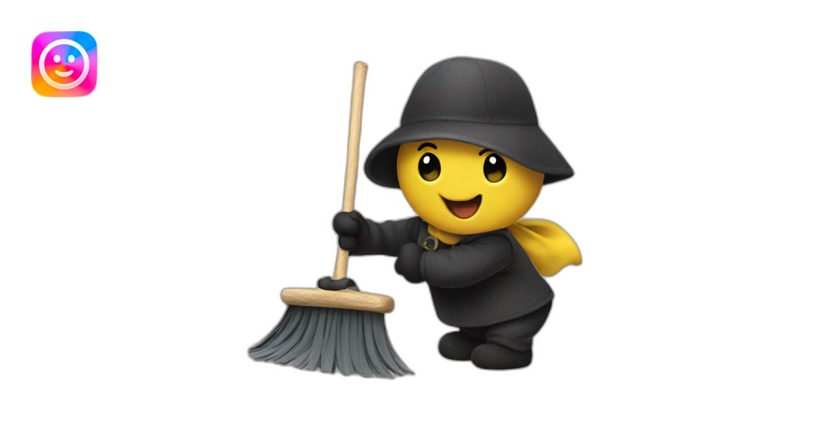 Sweep from Sooty and sweep emoji | AI Emoji Generator