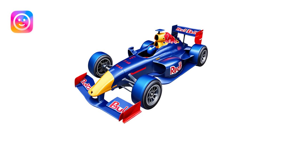 Redbul car emoji | AI Emoji Generator