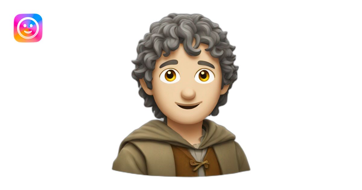 Frodo baggins emoji | AI Emoji Generator