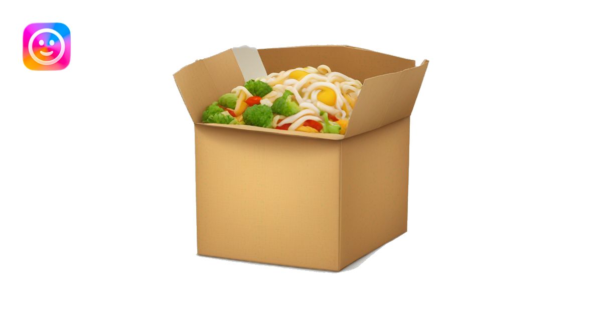 chinese food box emoji | AI Emoji Generator