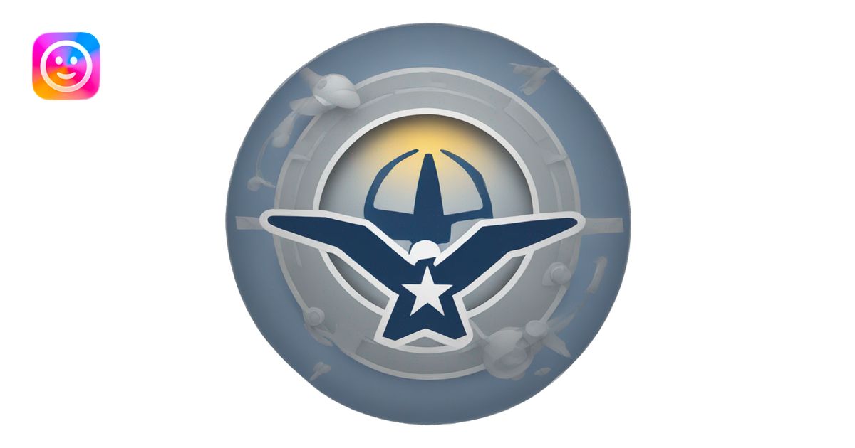 Airforce logo emoji | AI Emoji Generator