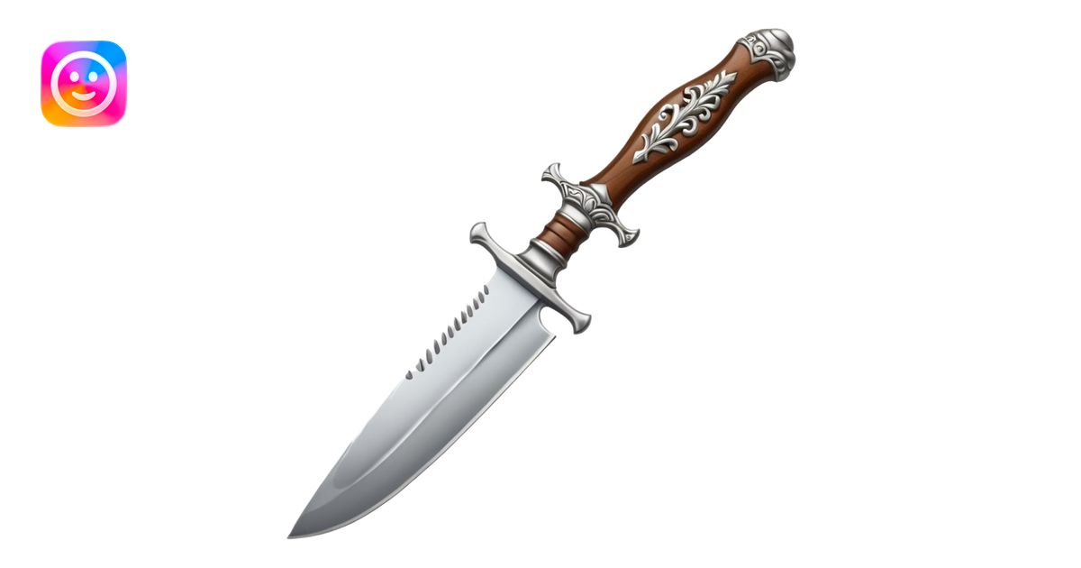 Old royal knife in the auction emoji | AI Emoji Generator
