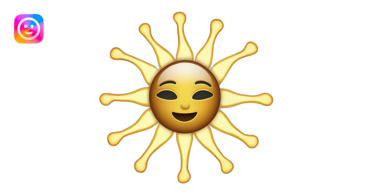 Sun energy emoji | AI Emoji Generator