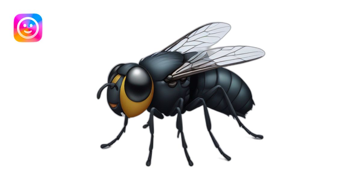 black fly emoji | AI Emoji Generator