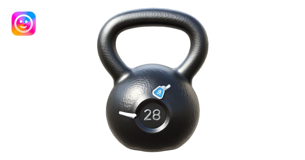 kettlebell weight emoji | AI Emoji Generator