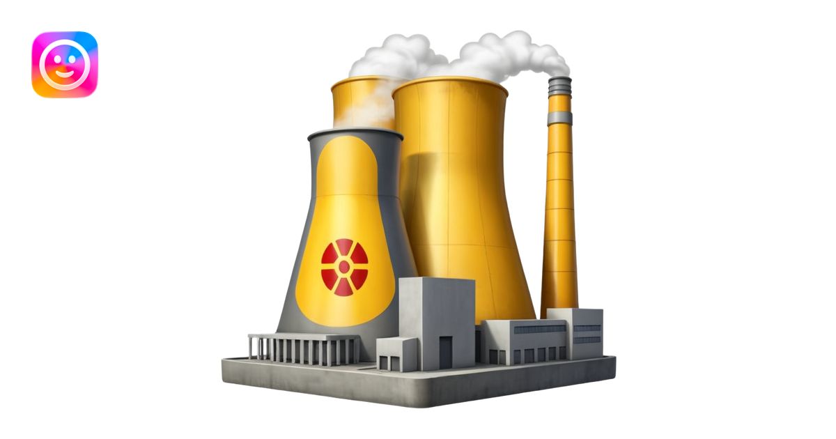 nuclear power plant emoji | AI Emoji Generator