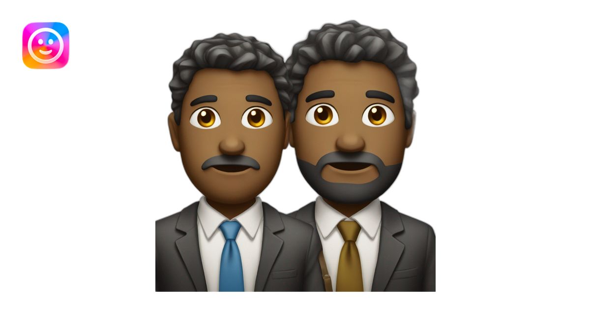half of homeless and half of businessmen man emoji | AI Emoji Generator