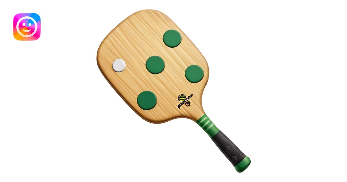 pickleball paddle emoji | AI Emoji Generator
