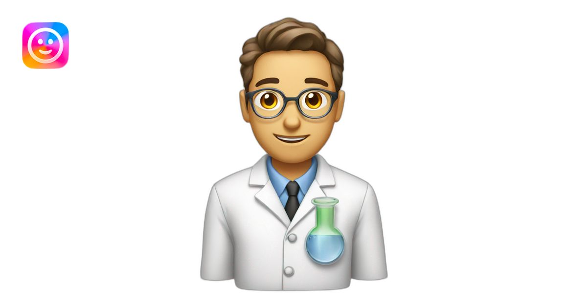 scientist chemist biologist emoji | AI Emoji Generator