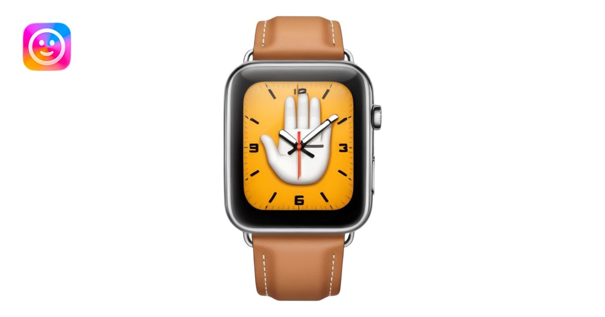 Just the finger like in the 4 picture but the watch on top of the ...
