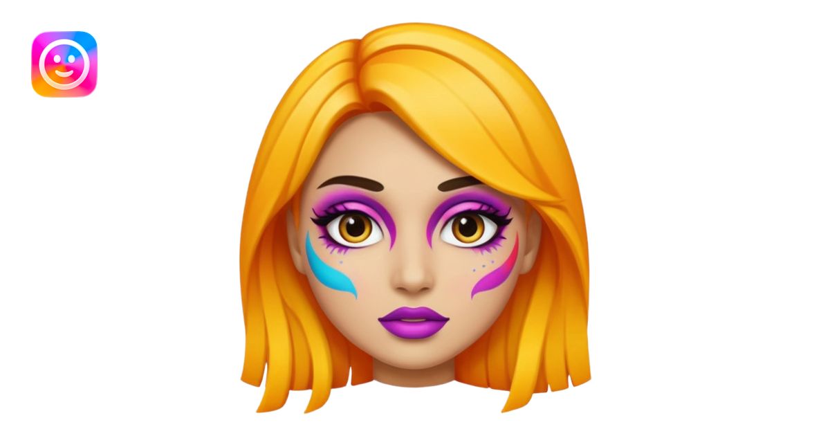 face makeup emoji | AI Emoji Generator