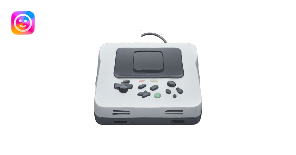 Game console emoji | AI Emoji Generator