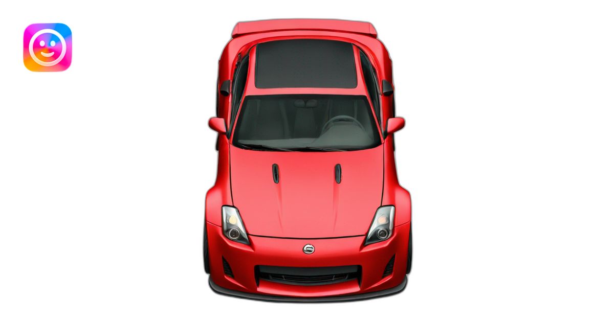 350z drift tuning red emoji | AI Emoji Generator