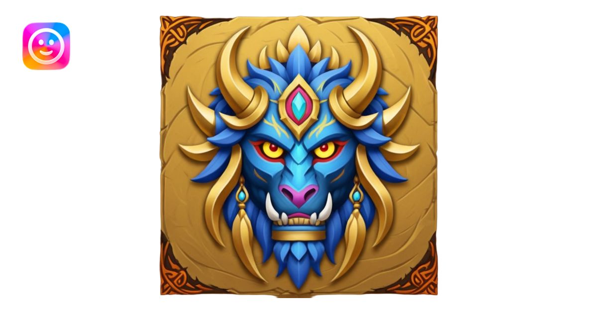 warcraft tribal faction emblem emoji | AI Emoji Generator
