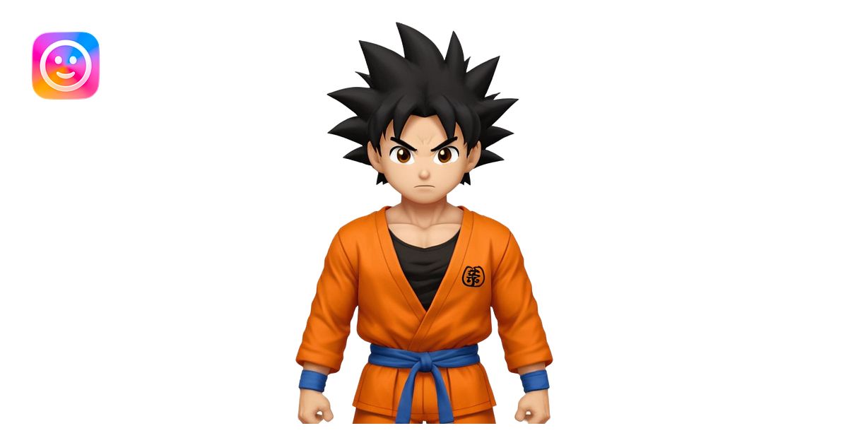 Scp 67 Goku emoji | AI Emoji Generator