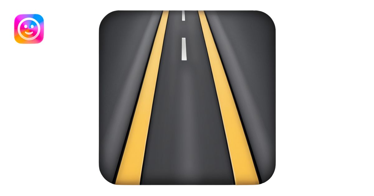 road emoji | AI Emoji Generator