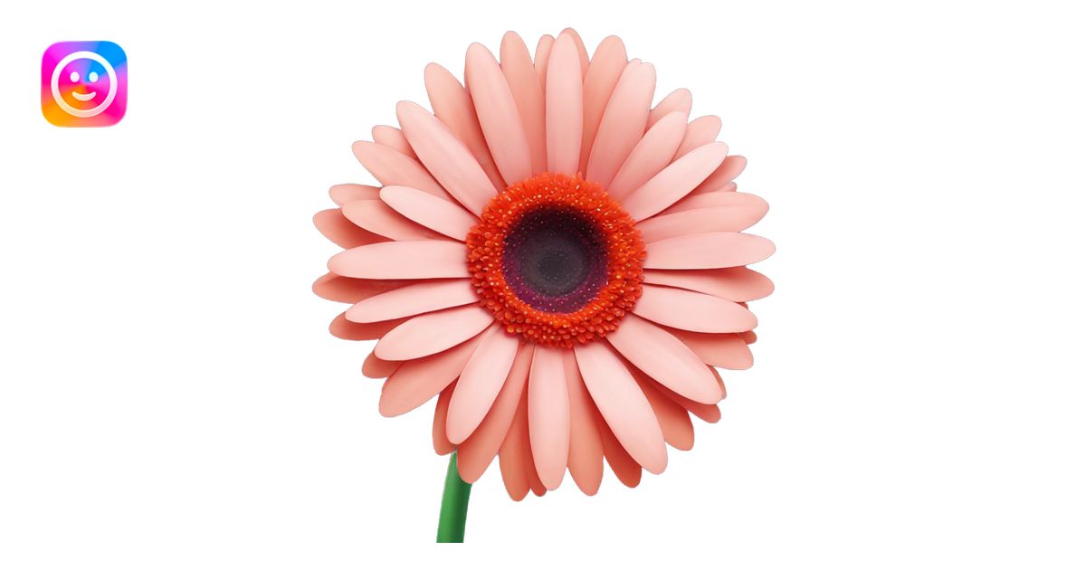 gerbera daisy emoji | AI Emoji Generator