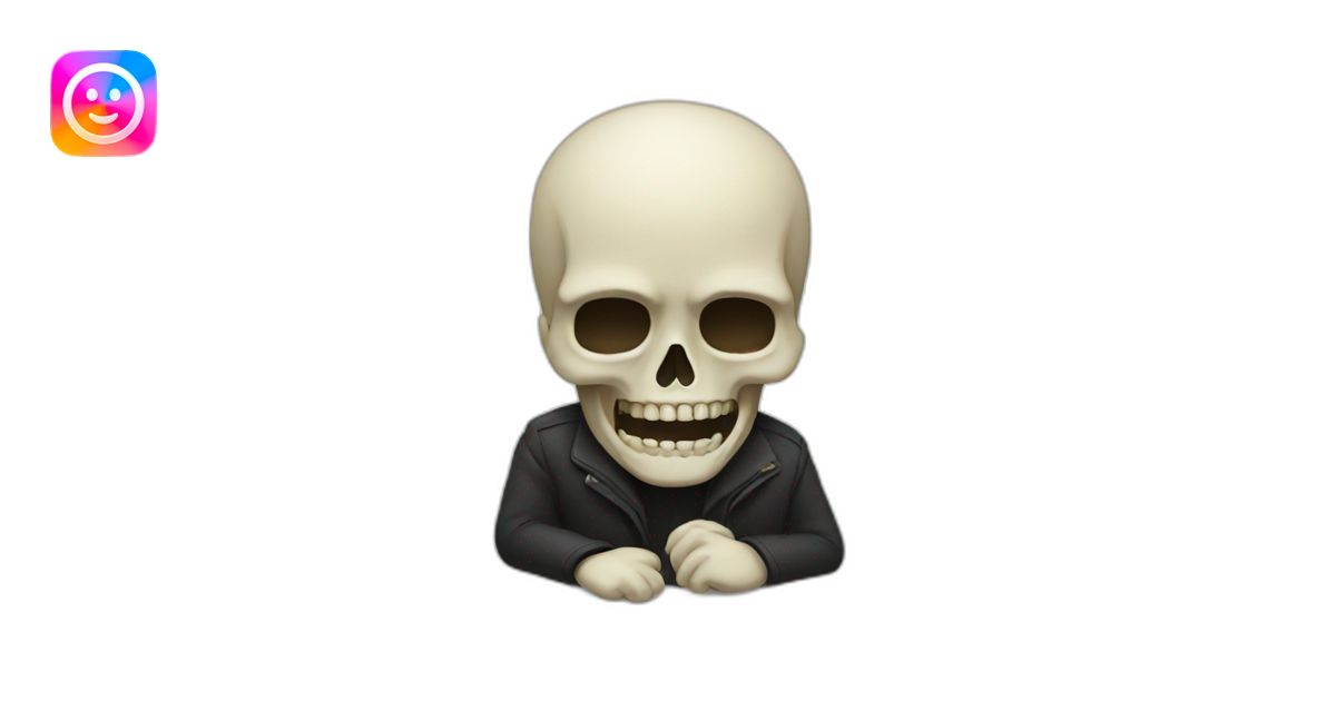 Death emoji | AI Emoji Generator