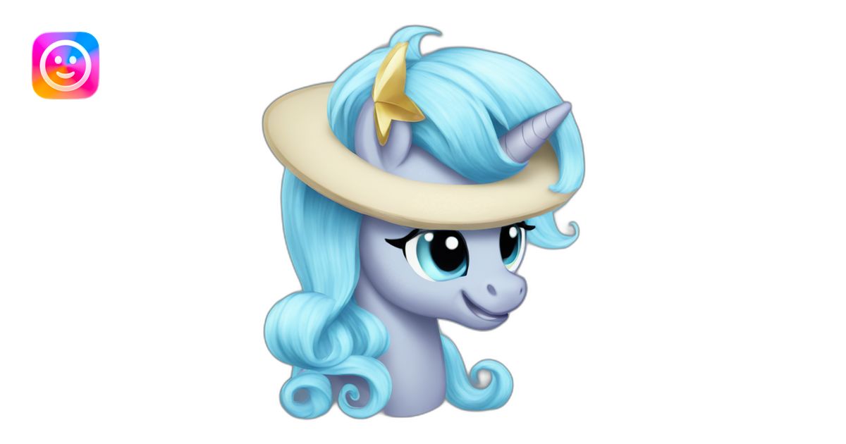 Great and Powerful Trixie pony emoji | AI Emoji Generator