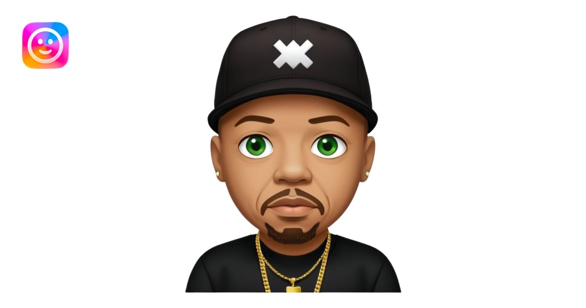 Ice T, Rapper with tan skin, green eyes, dark brown hair, black outfit ...